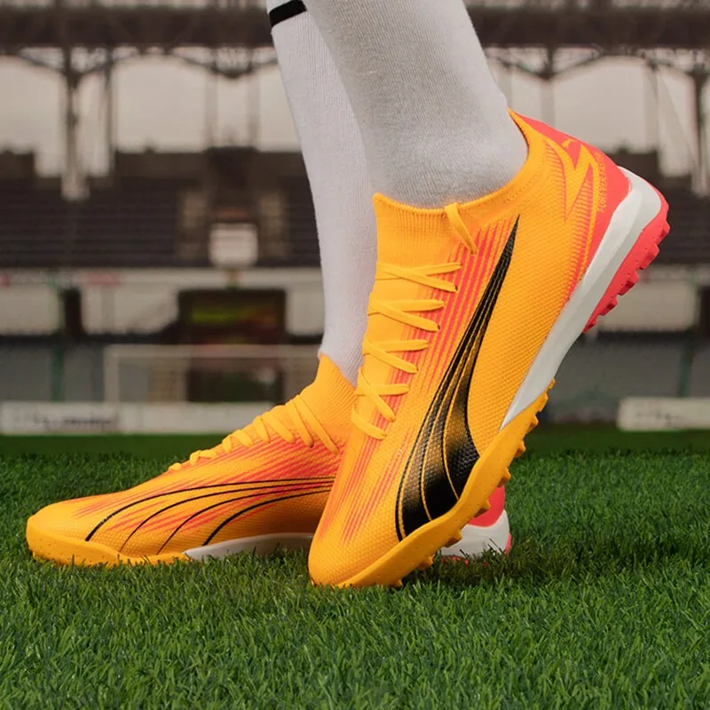 PUMA-men-s-football-shoes-ULTRA-MATCH-TT-mid-end-broken-nails-human ...