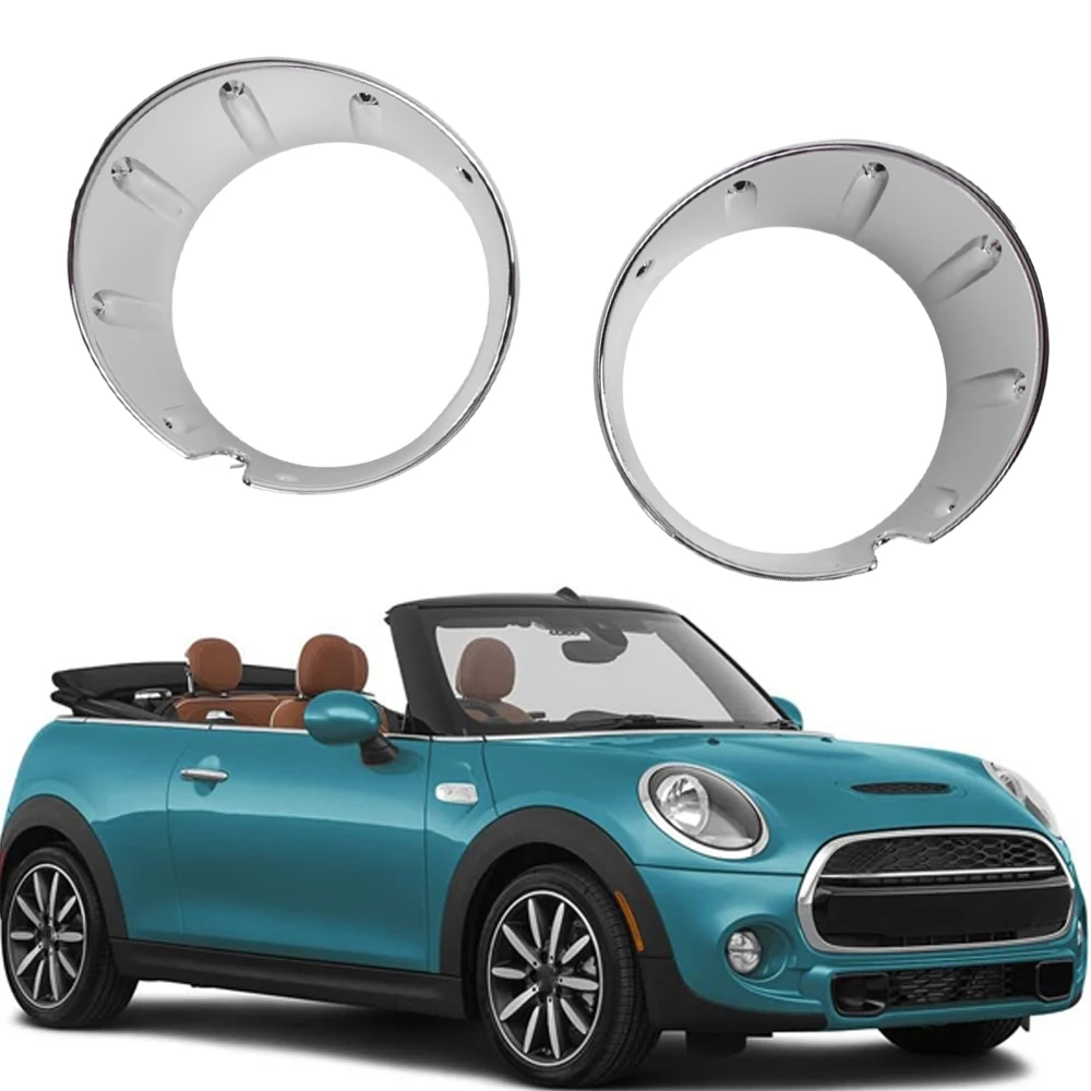 2Pcs Fog Light Covers Suitable for 2003-2013 Mini Cooper R55 R56 R57 ...