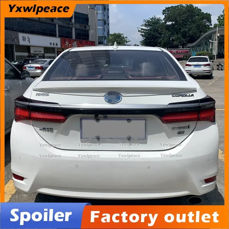 For Toyota Corolla 2014 2015 2016 2017 2018 Spoiler Abs Material Primer ...