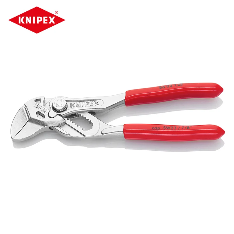 KNIPEX-86-03-125-5-Inch-Mini-Pliers-Wrench-Gripping-Holding-Pressing ...