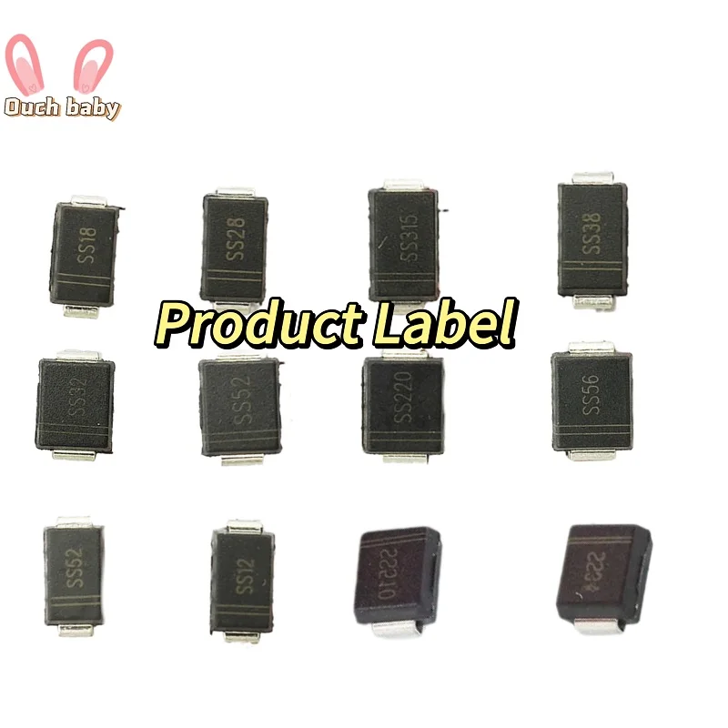 Diodo-Schottky-20-piezas-SMA-DO-214AC-SMB-DO-214AA-SS14-SS24-SS34-SS54 ...