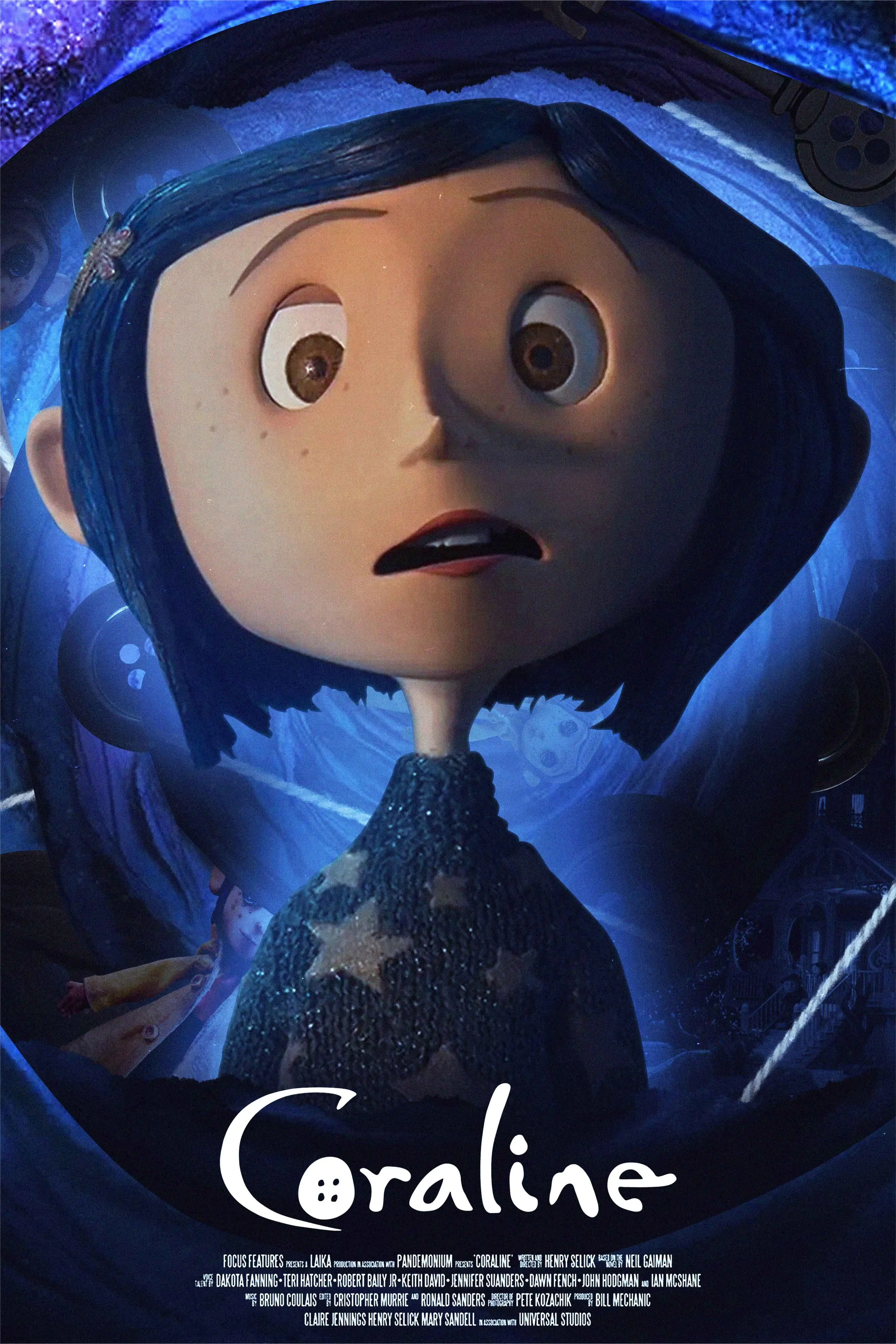 Dibujos Para Colorear De La Película Coraline Páginas Para Colorear