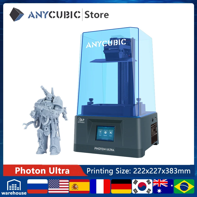 Anycubic Photon Ultra Dlp 3d Printer High Precision 3d Printing 60mm/hr ...