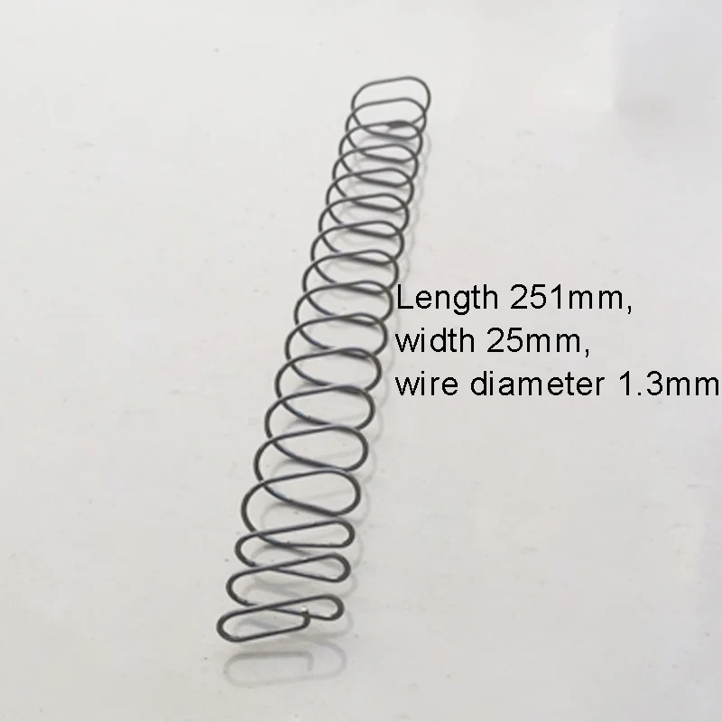 Custom-251mm-Length-Spring-Accessories-Wire-Diameter-1-3mm-Steel ...