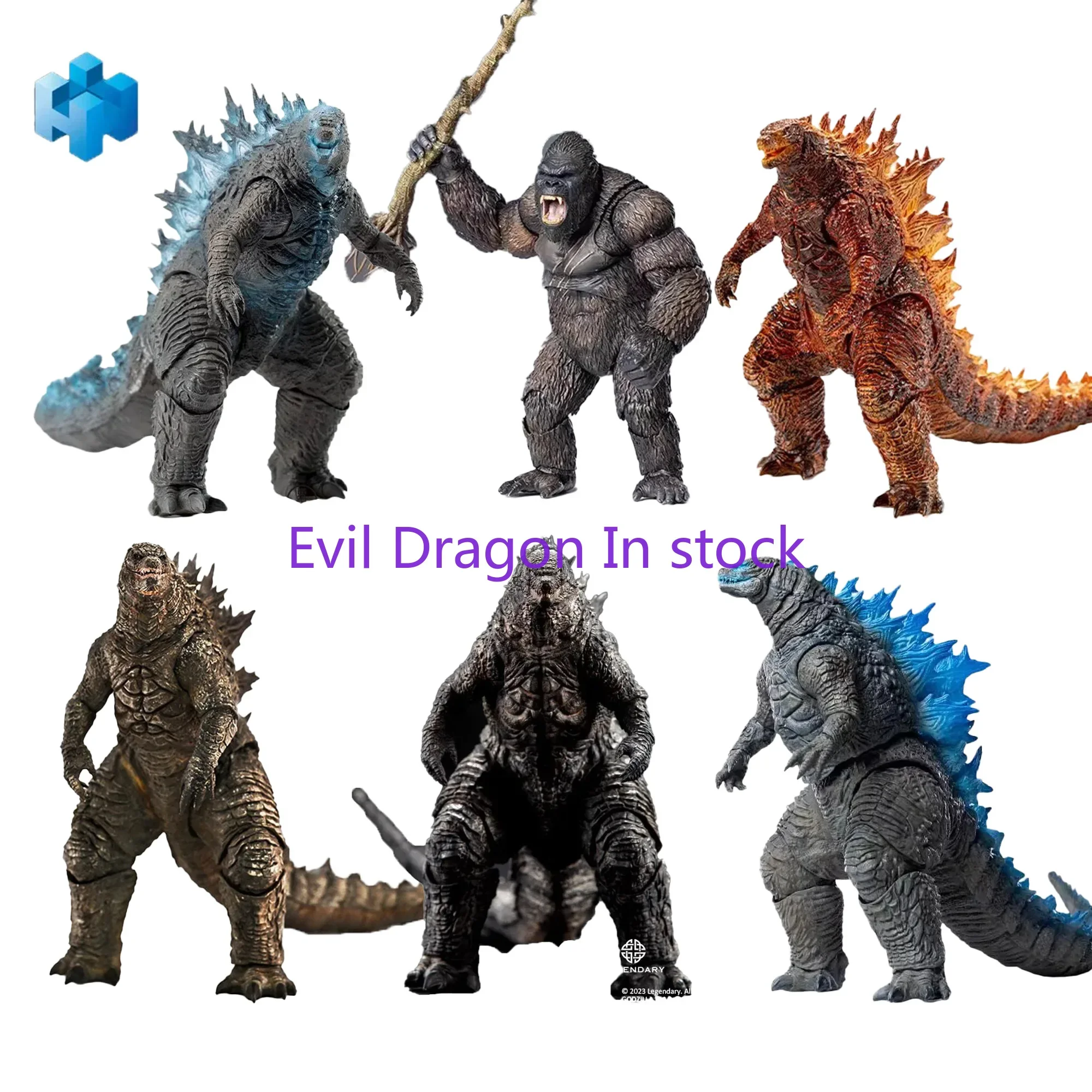 HIYA-GODZILLA-Vs-KONG-NEW-EMPIRE-EVOLUTION-modelo-de-acci-n-juguete-de ...