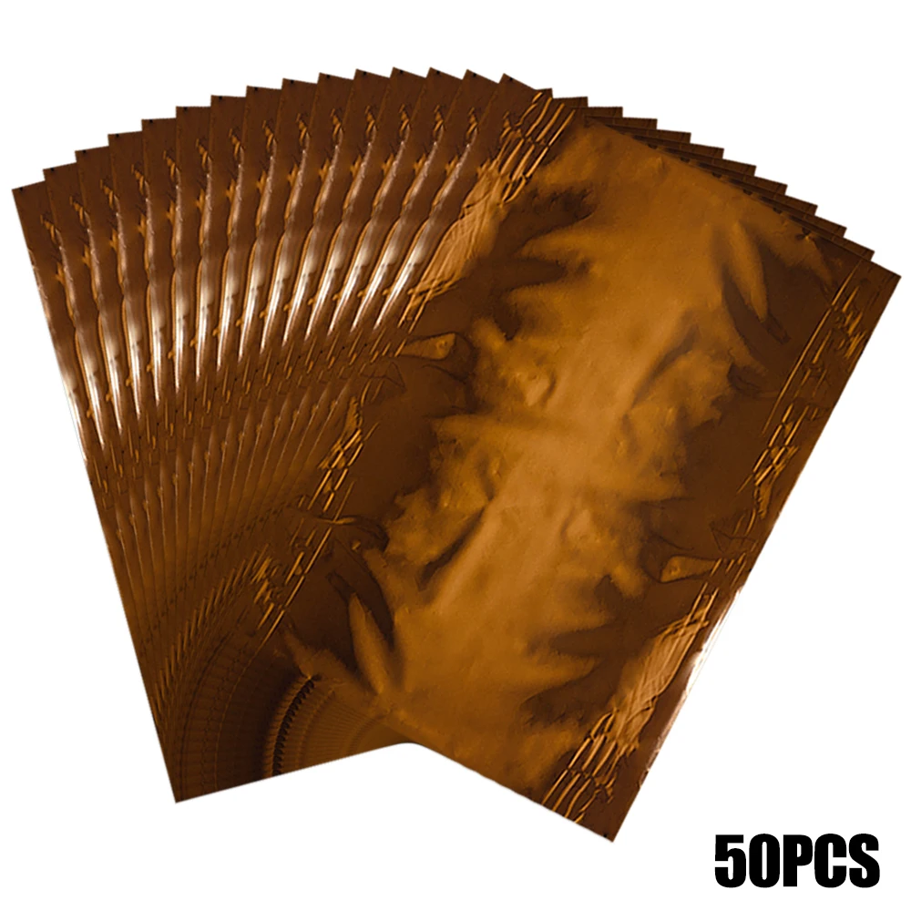 50-Pack Toner Reactive Hot Stamping Foil Sheets - 20x29cm, A4 Size ...