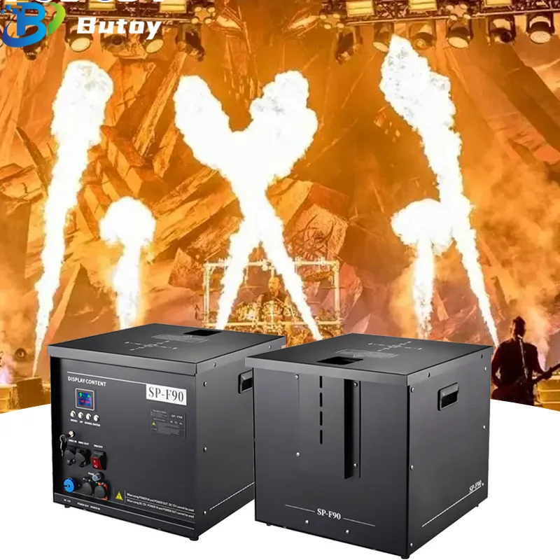 350W Stages Waterproof Firework Machine DMX Wedding Fire Spray Machines ...