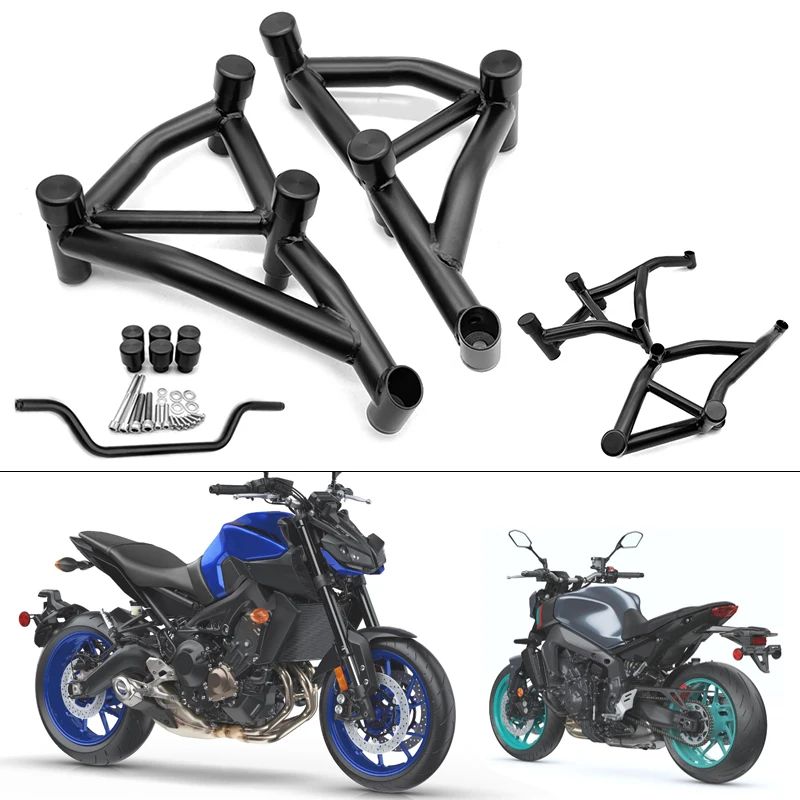 Fit-For-Yamaha-MT-09-FZ-09-2017-2024-Tracer-900-Engine-Guard-Highway ...