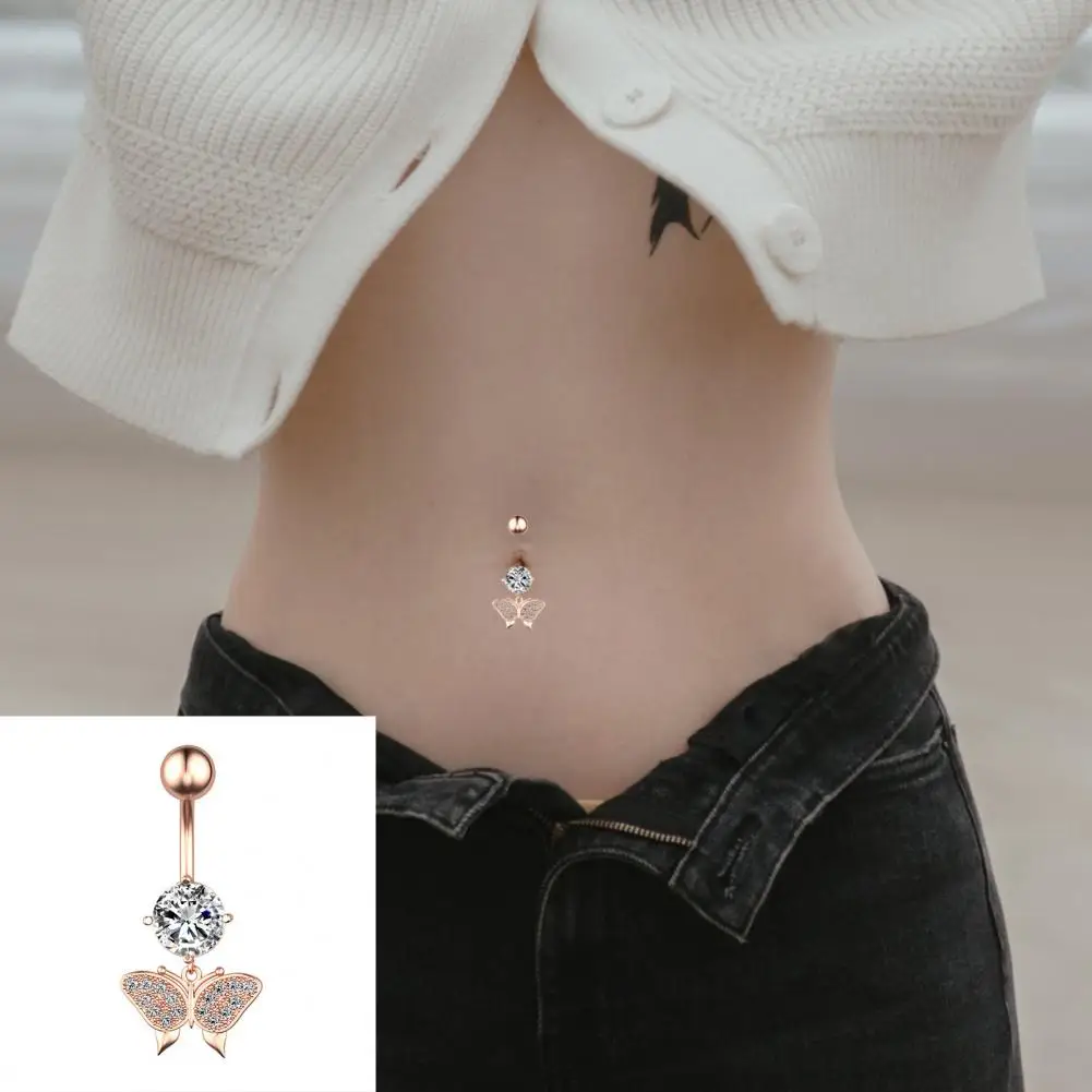 Surface Navel Piercing