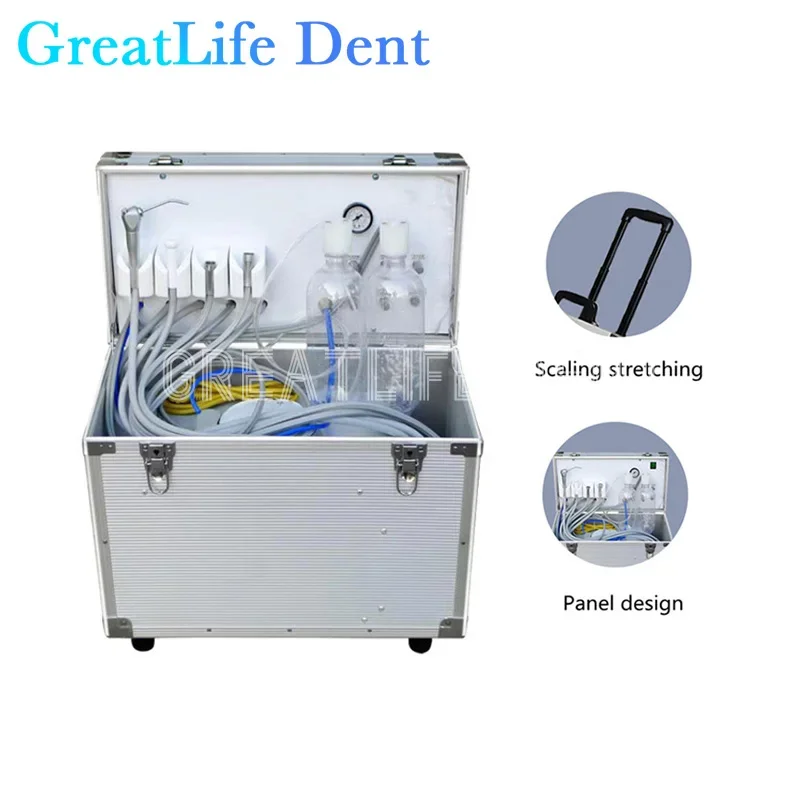 GreatLife-Dent-All-in-One-Mobile-Dental-Portable-Turbine-Unit-Portable ...