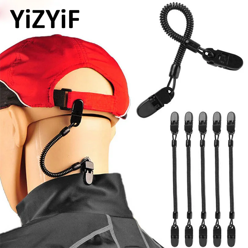 5pcs Cap Retainers Hat Clips Retainer Fishing Apparel Keeper Holder ...