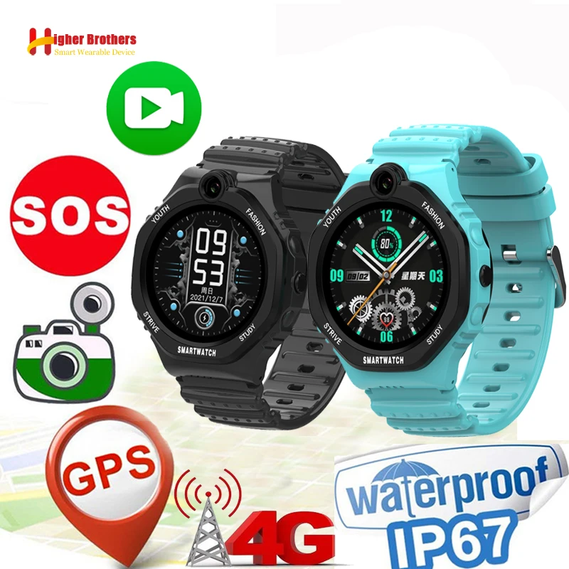 Smart-4G-GPS-WI-FI-Tracker-Locate-Kids-Student-Remote-Camera-Voice ...