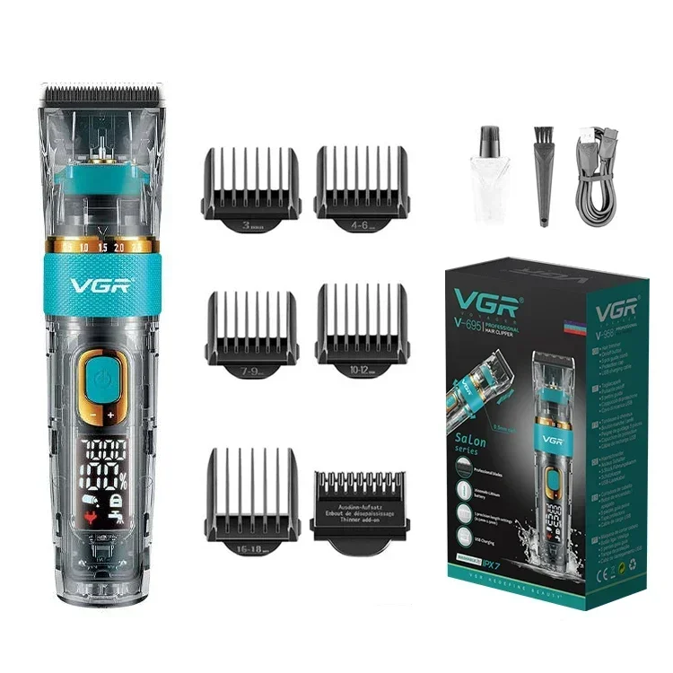 VGR-Hair-Clipper-Trimmer-Cutting-Machine-for-Men-Electric-Barber ...