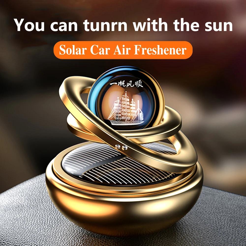 Solar-Car-Perfume-Air-Freshener-Rotation-Decoration-Flavoring-Interiors ...