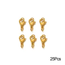 Stainless Steel Lobster Clasps Connector Extension Chains Link Jump ...