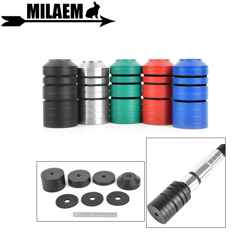 Archery-Bow-Stabilizer-Weight-Kit-Balance-Bar-Bow-Riser-Counterweight ...