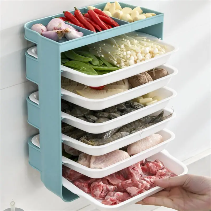 2023-Creative-Hot-Pot-Rack-Wall-mounted-Sorting-Rack-Tray-Kitchen ...