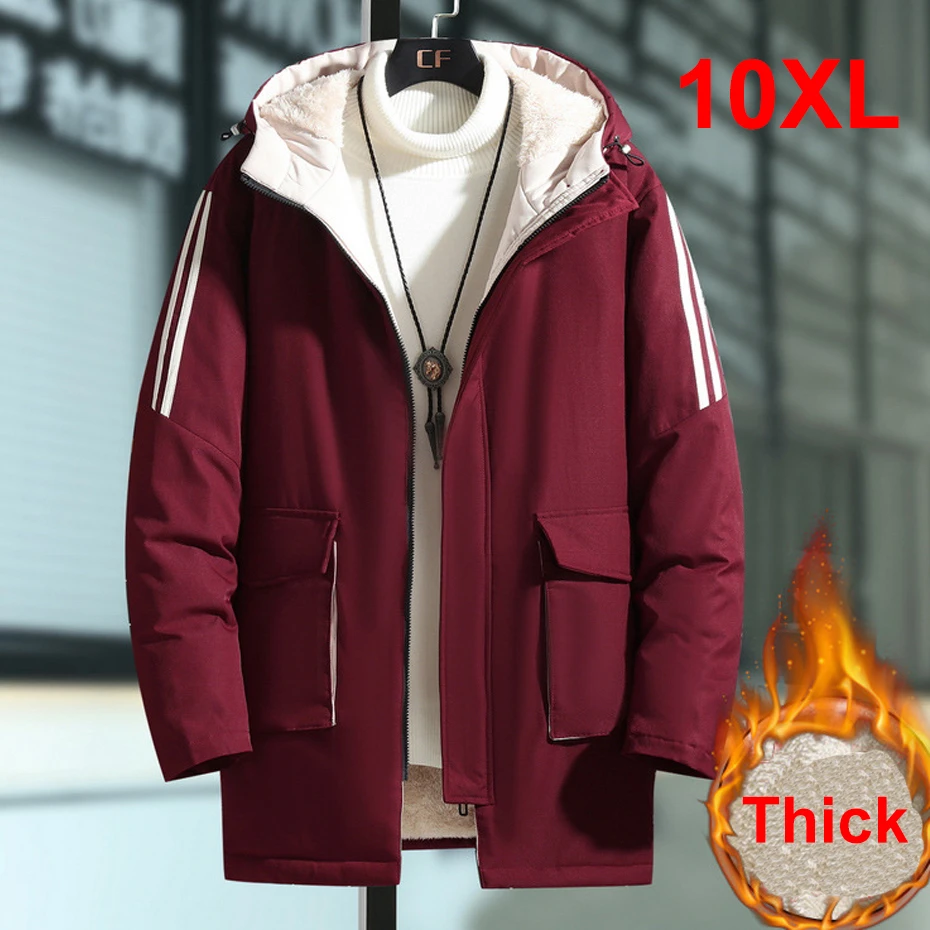 10XL-9XL-Plus-Size-Parkas-Men-Winter-Thick-Warm-Jacket-Coat-Casual ...
