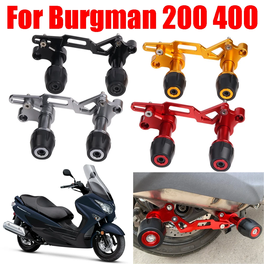 For Suzuki Burgman 200 400 AN 400 AN200 AN400 Accessories Muffler ...