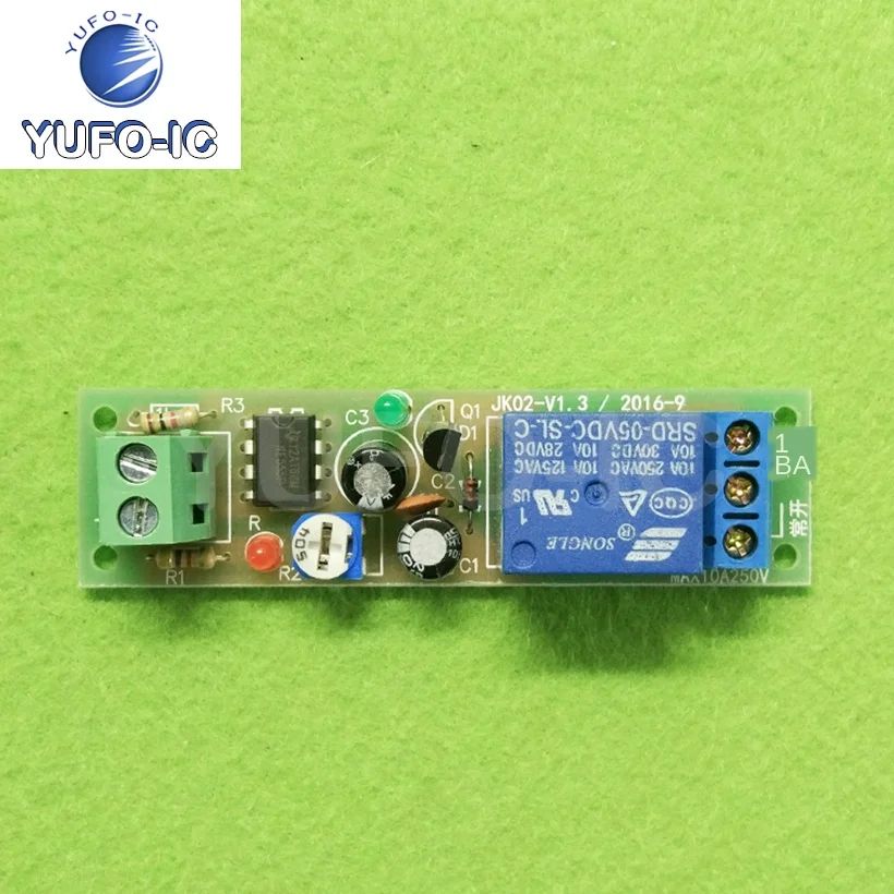 Free-Ship-1PCS-5V-Power-On-Adjustable-Time-Delay-Relay-Module-555 ...