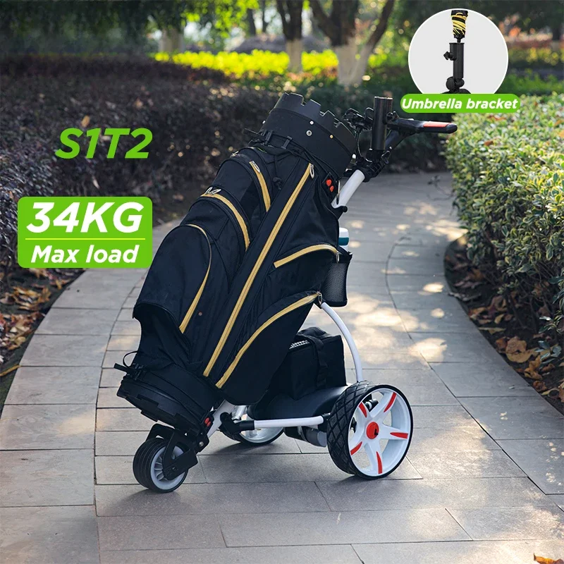 Designer Hot Electric Remote Push Golf Trolley Golf Cart of LiFePo ...