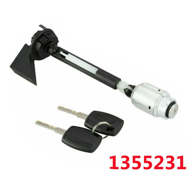 Metal-Front-Bonnet-Hood-Release-Lock-Assembled-Repair-Kit-Latch-With-2 ...