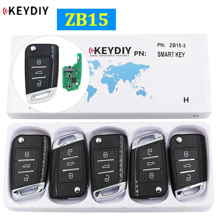 2-5-10pcs-KEYDIY-ZB15-Universal-Smart-Key-ZB-Series-KD-Remote-Car-Key ...