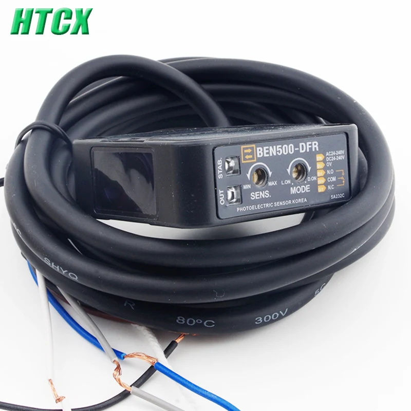 New-Photoelectric-Switch-Sensor-BEN5M-MFR-induction-switch-BEN300-DFR ...