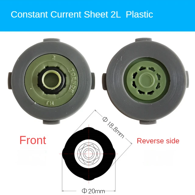 1 Pcs Constant Flow Sheet Built-in Shower Head Top Spray/faucet Flow ...