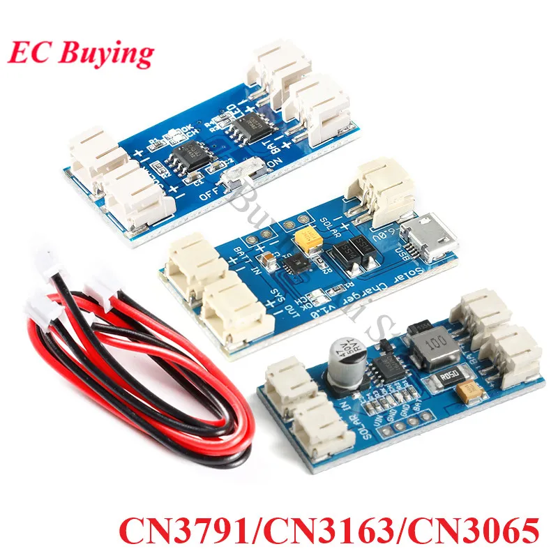 Mini Solar Lipo Lithium Battery Charging Charger Board Cn3791 Cn3163 ...