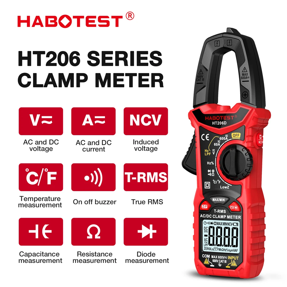 HABOTEST-HT206-cyfrowy-miernik-c-gowy-pr-d-DC-AC-600A-multimetr ...