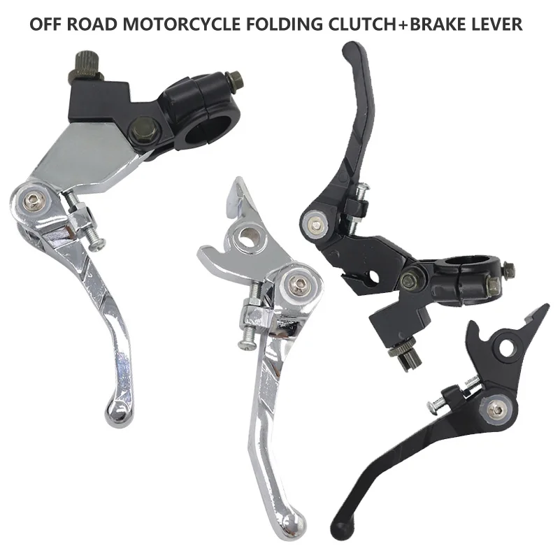 Folding Brake Clutch Lever Set For Motorcycle Pit Dirt Bike ATV Quad ...