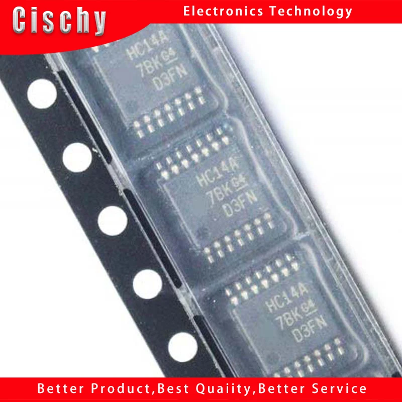 10 개/몫 SN74HC14 SN74HC14PWR HC14 4HC14PWR TSSOP 14 새로운|Relays| - AliExpress