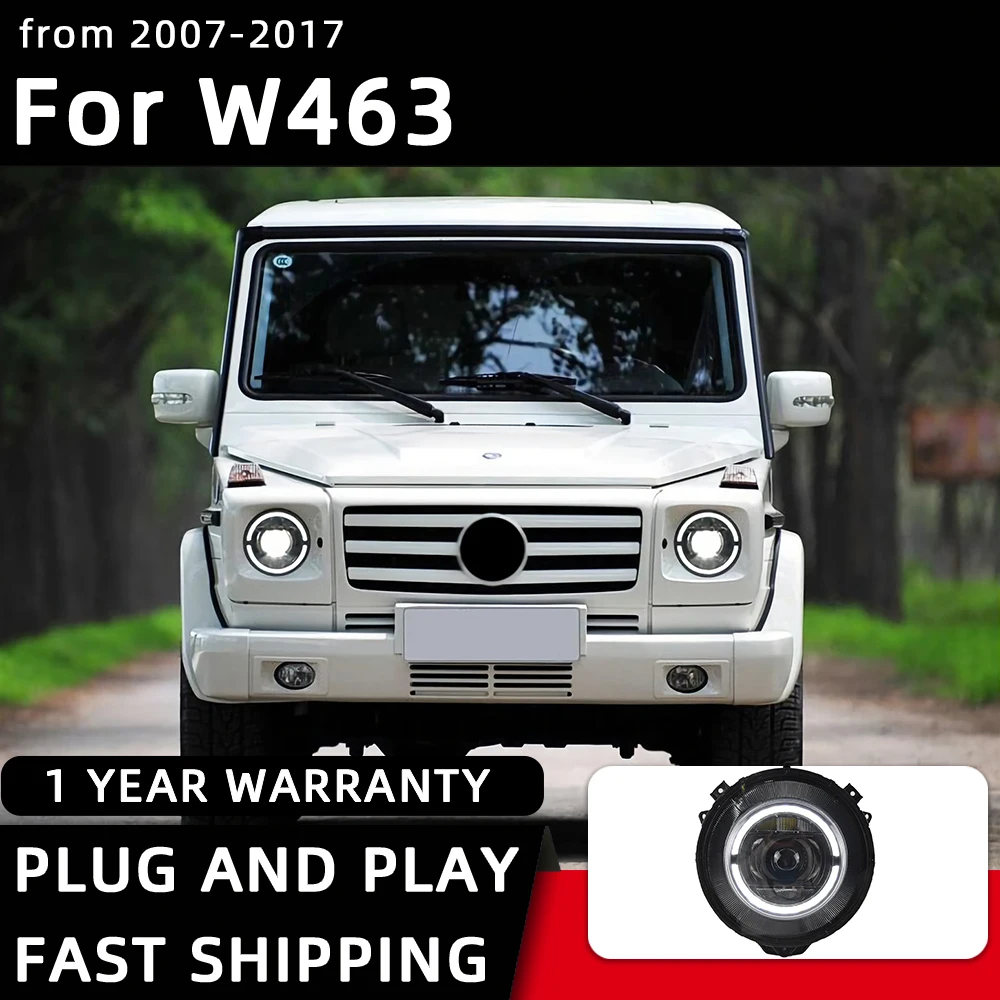 Car Styling Headlights for Benz W463 LED Headlight 2007-2017 G350 G500 G55 G63 Head Lamp DRL ...