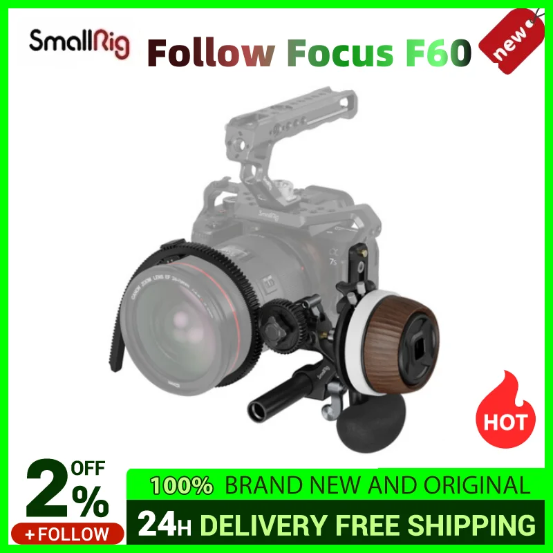 SmallRig-Siga-Focus-Manual-Tracking-Zoomer-para-Sony-Canon-Nikon-DSLR ...