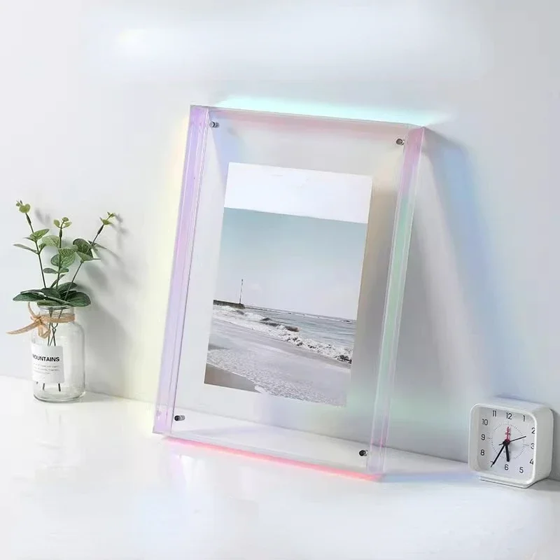 New-Acrylic-Transparent-DIY-Photo-Frame-Poster-Wall-Hanging-Ins-Style ...