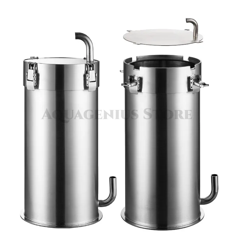 Externe Aquarium Filter Barrel ADA Stil Aquarium Gras Tank Edelstahl ...