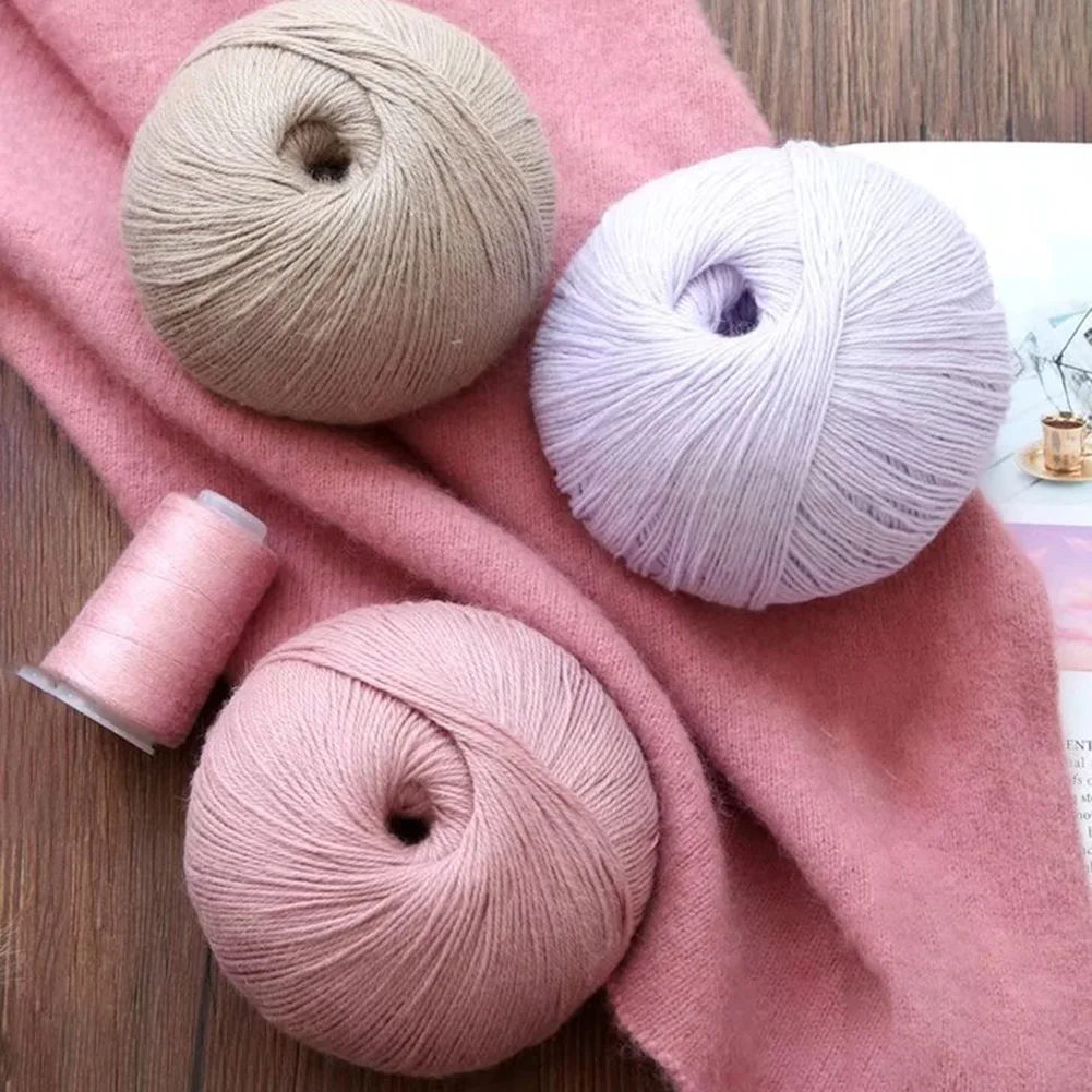 1PC-Soft-Cashmere-Thread-Knitting-Yarn-Wool-Yarn-For-Hand-Knitting ...