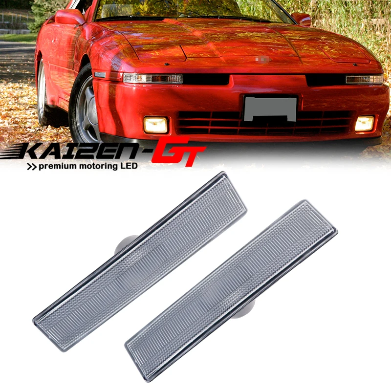 Clear-Lens-Front-Bumper-Side-Marker-Light-Fender-Flare-Lamp-Housings ...