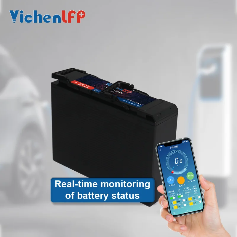 Front-terminal-Slim-batteries-12V-12-8V-100Ah-200Ah-Series-and-parallel-connect-available ...