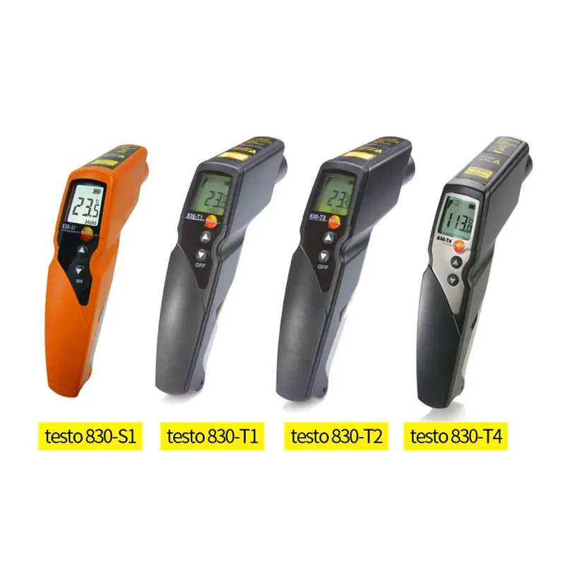 Testo-0560-8312-testo-830-T2-830-T1-830-T4-Infrared-Thermometer-Gun ...