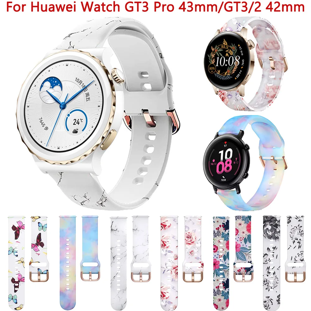 20mm-Wristband-Strap-For-Huawei-Watch-GT3-Pro-43mm-GT-2-3-GT2-42mm ...