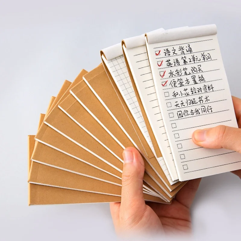 50-Pages-Memo-Pad-Notebook-Sticky-Note-Kraft-Paper-Writing-Pads ...