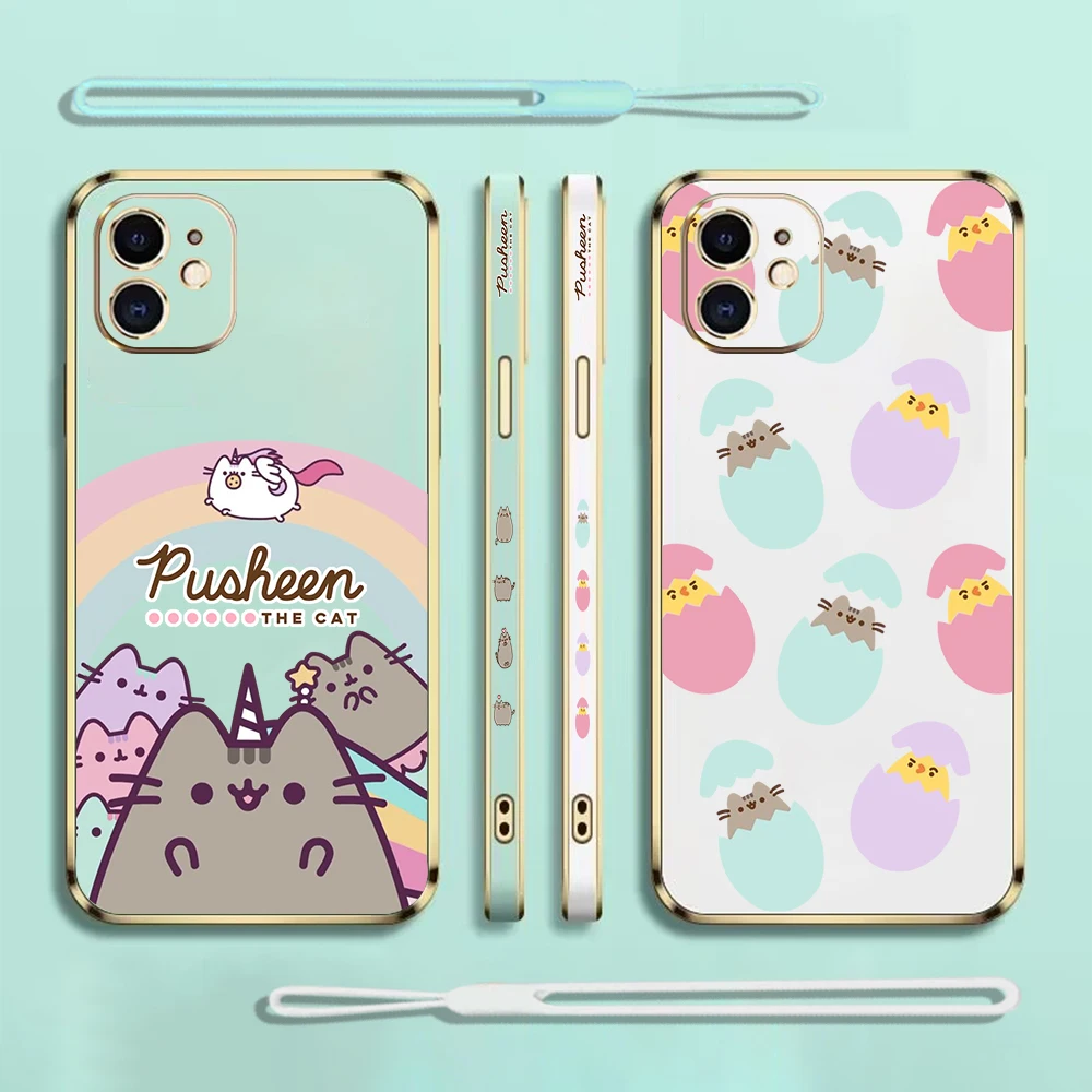 Pusheen Plush Iphone Cases