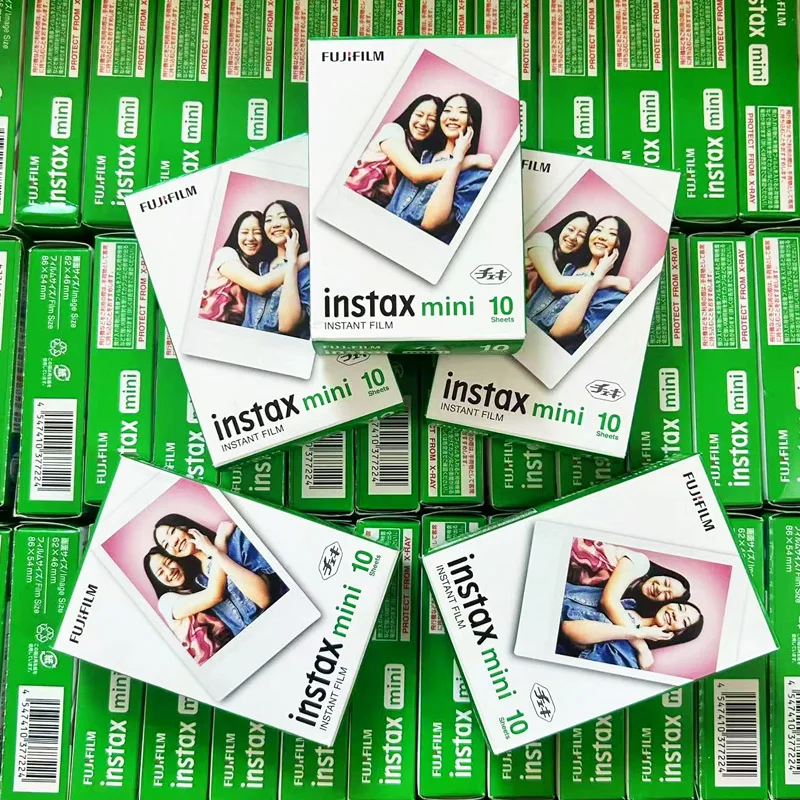 Fujifilm Instax Mini Film White 10/20/40/50/80/100 Sheets For FUJI ...