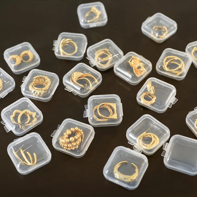 20pcs-set-Mini-Clear-Plastic-Storage-Box-Jewelry-Storage-Case ...