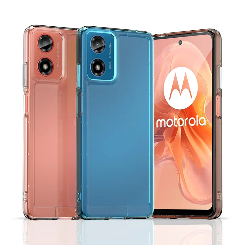 Transparent TPU Case for Motorola Moto G35 G55 G75 G85 5G G04S G04 G24 ...