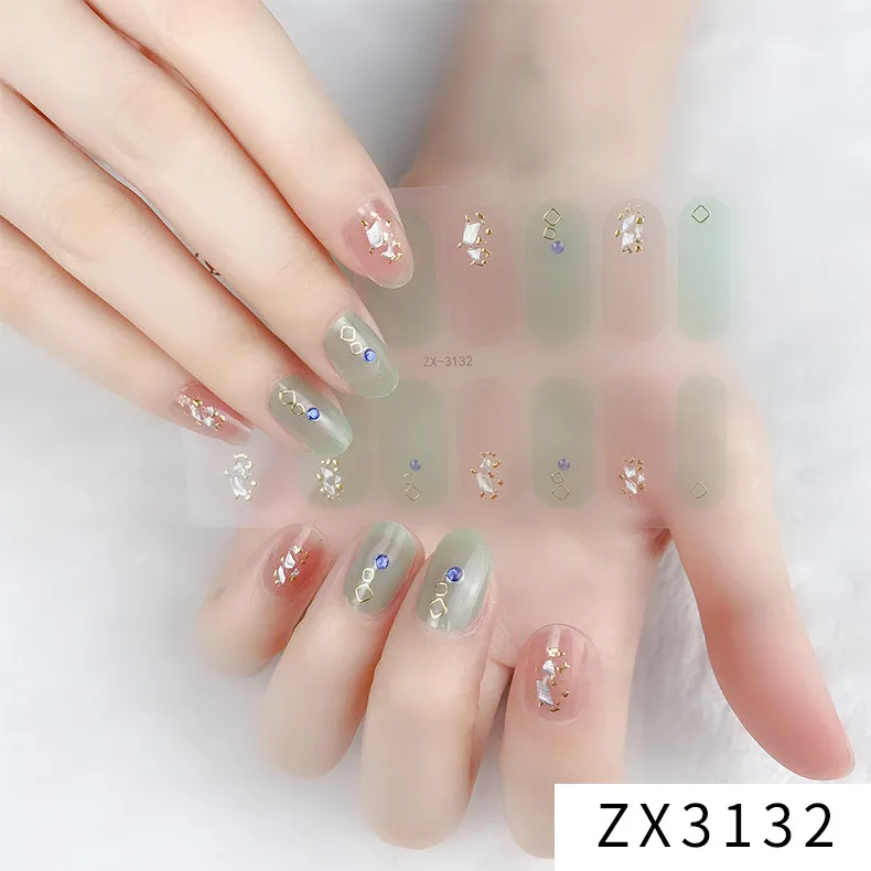 Fashion-Transparent-Color-Nail-Art-Stickers-Flash-Designers-Nail-Wraps ...