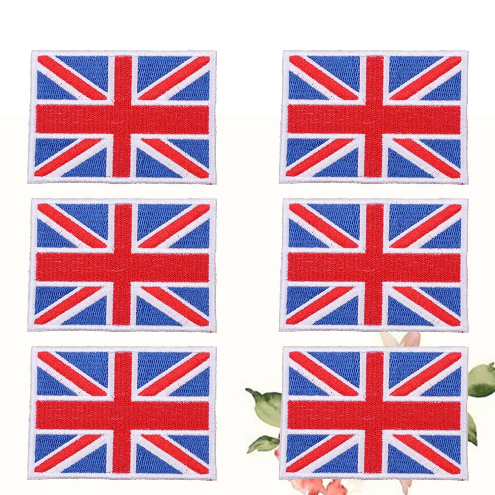 Patch Flag Applique Patches Uk British Jack Embroidered Union ...