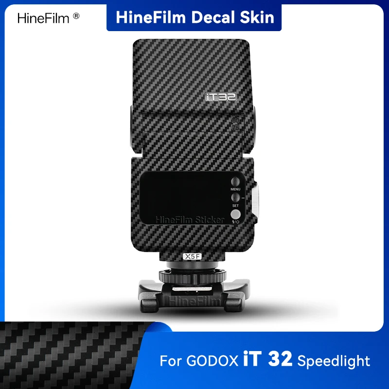 Hinefilm Skin for Godox iT32&X5 Camera Speedlight Decal Skins for Godox ...